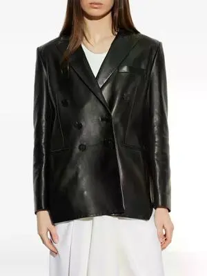 Givenchy Double-breasted Leather Jacket