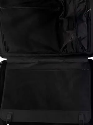 DIESEL® Ribbed Logo-plaque Suitcase - Black