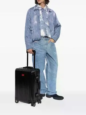 DIESEL® Grooved Logo-plaque Luggage