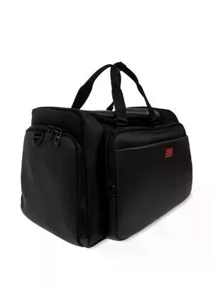 DIESEL® Logo-patch Pocket-detail Duffle Bag