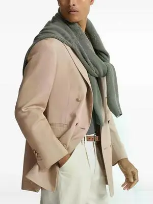Brunello Cucinelli One-and-a-half Breasted Tailor Blazer - Neutrals