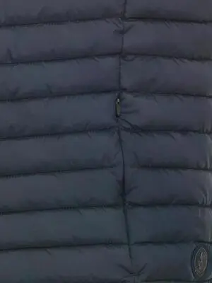 SAVE THE DUCK Quilted High-neck Gilet - Blue