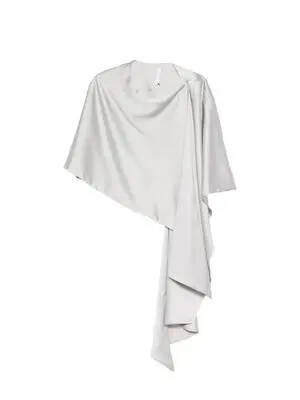 Imperial Asymmetric Drape Cape