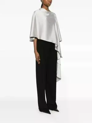 Imperial Asymmetric Drape Cape