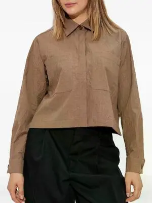 Max Mara Textured Pocket Shirt