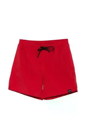Aspesi Drawstring Swim Shorts - Red