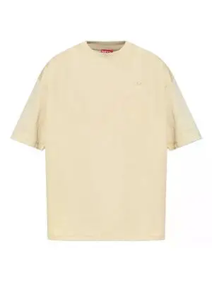 DIESEL® Embroidered Logo T-shirt - Neutrals