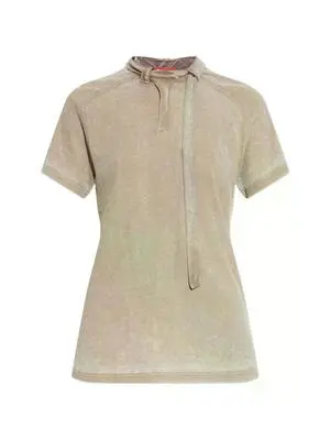 DIESEL® Tie-detail T-shirt