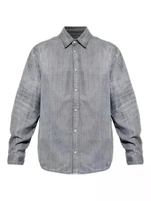 DIESEL® D-simply-s11 Buttoned Shirt - Grey