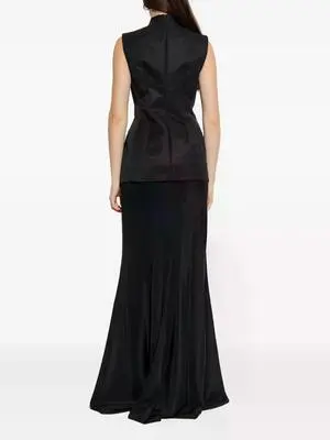 Sportmax Cileno Satin Midi Dress