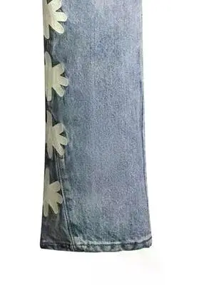 LOSTSHDWS Floral Embroidered Jeans