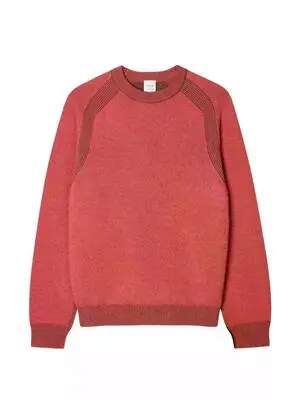 Paul Smith Flecked Raglan-sleeve Sweater - Red