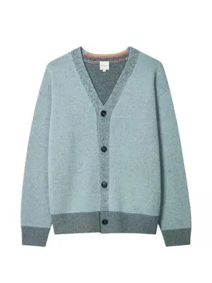 Paul Smith Marl-effect Wool Cardigan