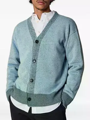 Paul Smith Marl-effect Wool Cardigan