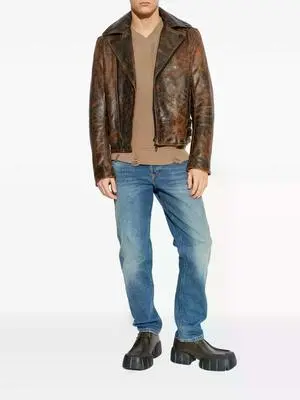 DIESEL® Ribbed V-neck Sweater