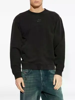 DIESEL® Crew-neck Sweatshirt With Logo Detail