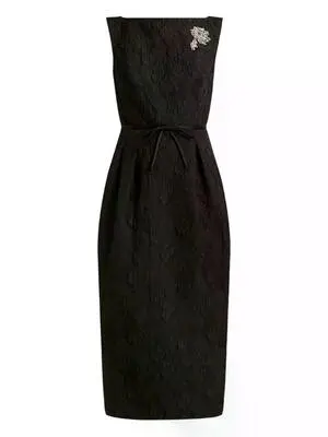 Erdem Belted Sleeveless Dress