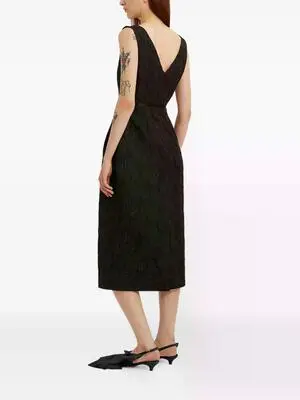 Erdem Belted Sleeveless Dress