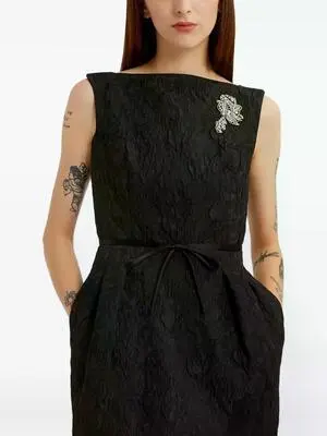 Erdem Belted Sleeveless Dress