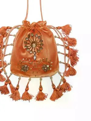 Malìparmi Bead-embellished Cross Body Bag
