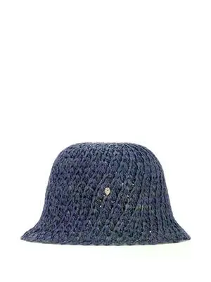 Helen Kaminski Rio Raffia Bucket Hat - Blue