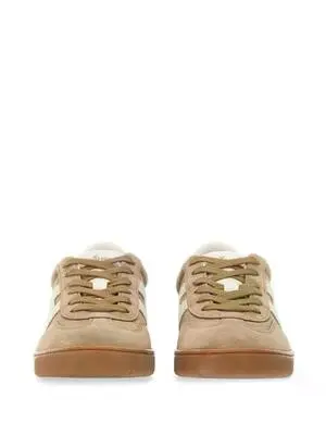 Hogan Lace-up Suede Sneakers - Neutrals