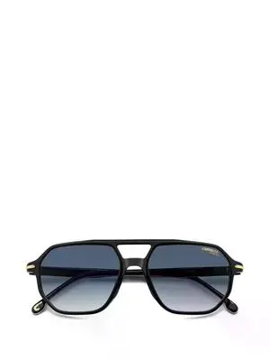 Carrera Eyewear Double-bridge Geometric-frame Sunglasses