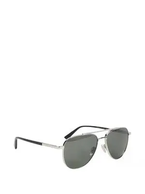 Gucci Double-bridge Pilot Sunglasses
