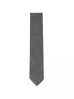 Brioni Diagonal Pattern Neck Tie