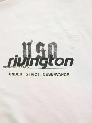RRR123 Graphic-print T-shirt - Neutrals