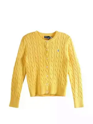 Polo Ralph Lauren Cable-knit Cardigan - Yellow