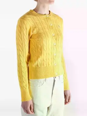 Polo Ralph Lauren Cable-knit Cardigan - Yellow