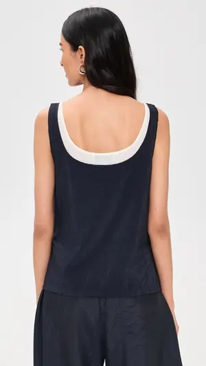 LA LIGNE Double Layer Scoop Tank
