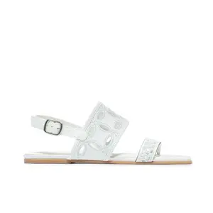 Bernardo Orla Slingback Sandal - White