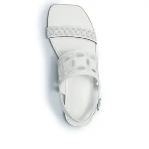 Bernardo Orla Slingback Sandal - White