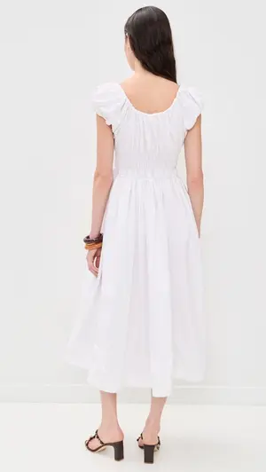 Warp + Weft Big Sky Poplin Midi Dress
