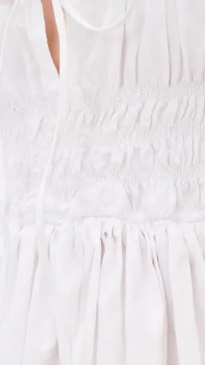 Warp + Weft Big Sky Poplin Midi Dress