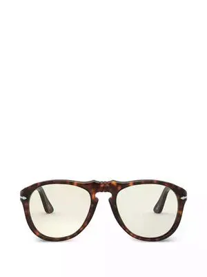 Persol Photochromic Pilot-frame Sunglasses - Brown