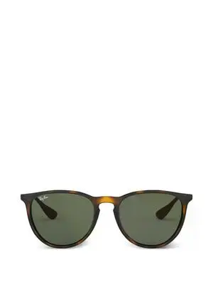 Ray-ban Erika Round-frame Sunglasses - Brown