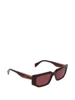 Liu Jo Geometric-frame Sunglasses - Brown