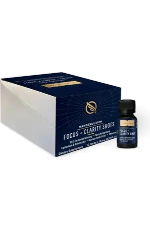 QUICKSILVER SCIENTIFIC Focus And Clarity Liposomal Energy Support Shot - None
