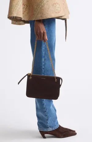 Etro Suede Crossbody Bag