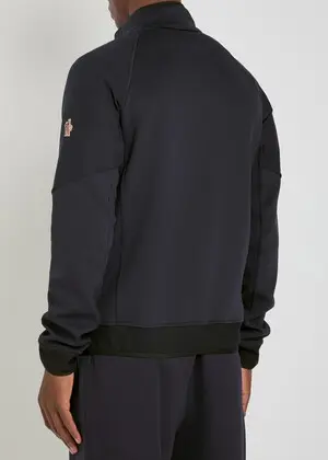 Moncler Logo-appliquéd Stretch-jersey Sweatshirt