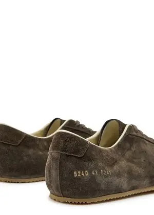 COMMON PROJECTS Driving Shoe Suede Sneakers - Khaki