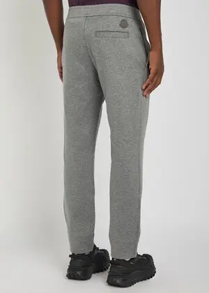 Moncler Tapered-leg Cotton-blend Sweatpants