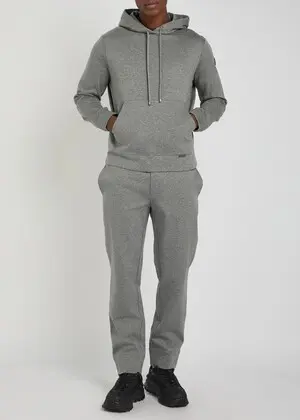 Moncler Tapered-leg Cotton-blend Sweatpants