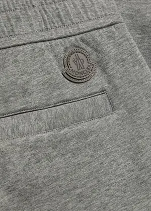 Moncler Tapered-leg Cotton-blend Sweatpants