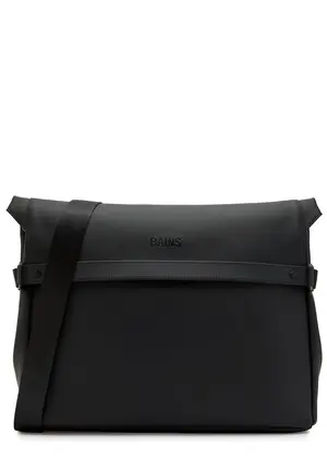Rains Otg Waterproof Messenger Bag - Black