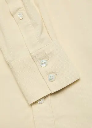DRAKE'S Patch Pockets Corduroy Overshirt