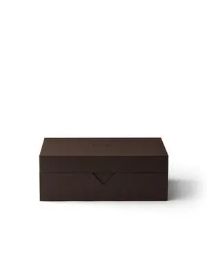 Prada Court Leather Sneakers - Brown
